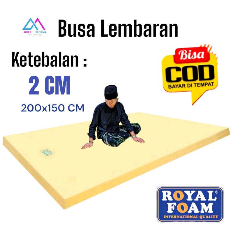 Busa Lembaran Tebal 2cm 150x200 Busa Yellow Royal Foam Surpe - Shop ...