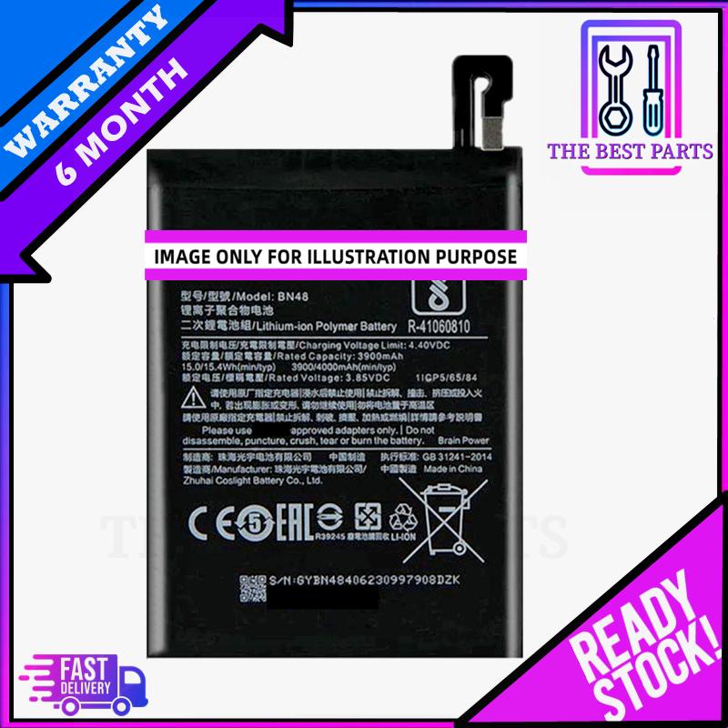 ORIGINAL THEBEST BATTERY BN48 FOR REDM NOTE 6 PRO - TikTok Shop Malaysia