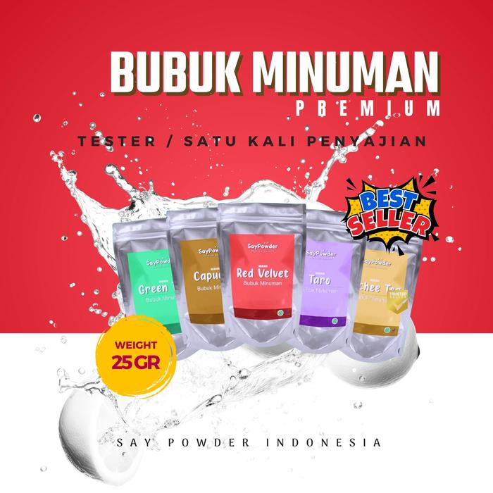 Promo Bubuk Minuman Aneka Rasa Sachet 25 gr Premium - Bubuk Mix dengan ...