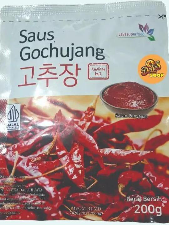 Java Superfood Saus Gochujang 200g Rasa Asli Korea/Sauce Sambel Pasta ...