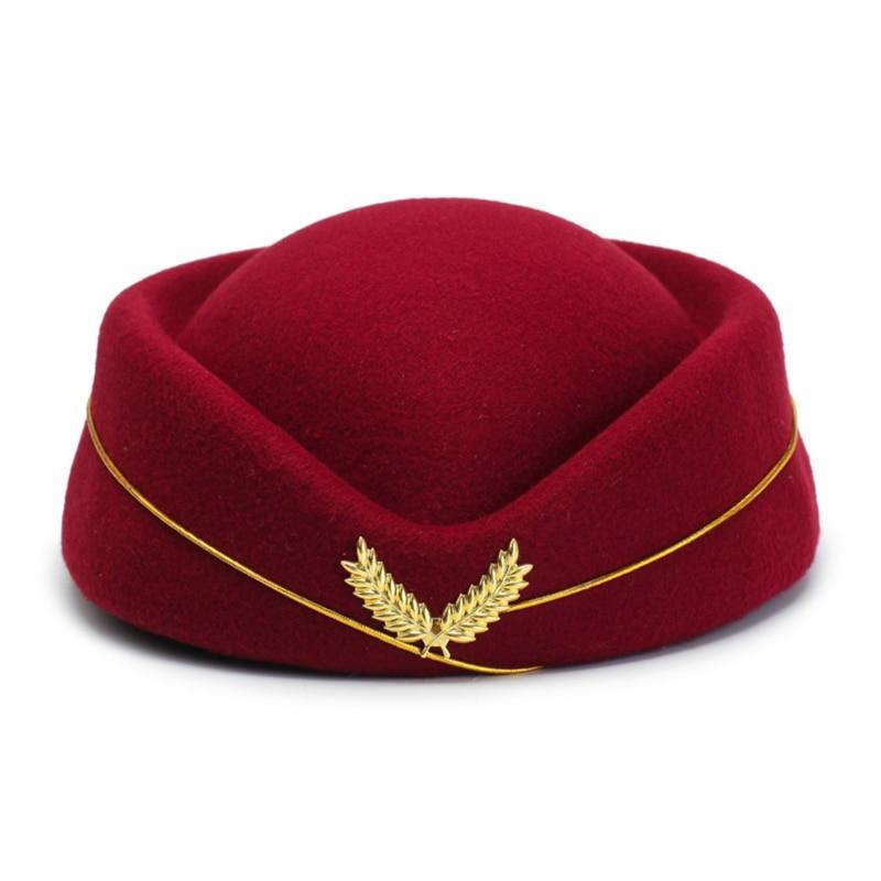Topi Pramugari, Topi Pramugari, Topi Beret, Untuk Wanita, Seragam ...