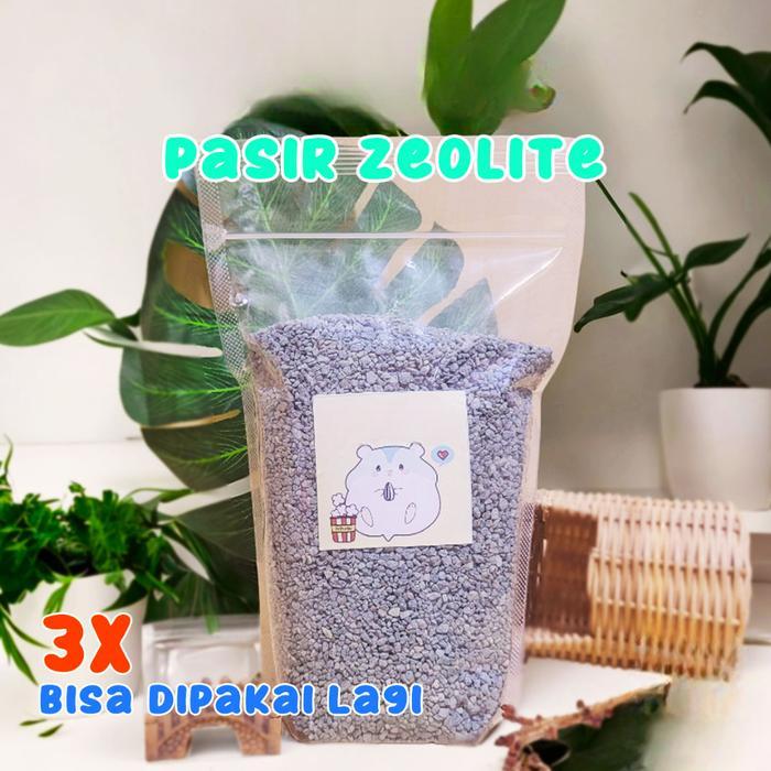 pasir mandi hamster bathing sand kucing pasir zeloit 1kg - Shop | Tokopedia