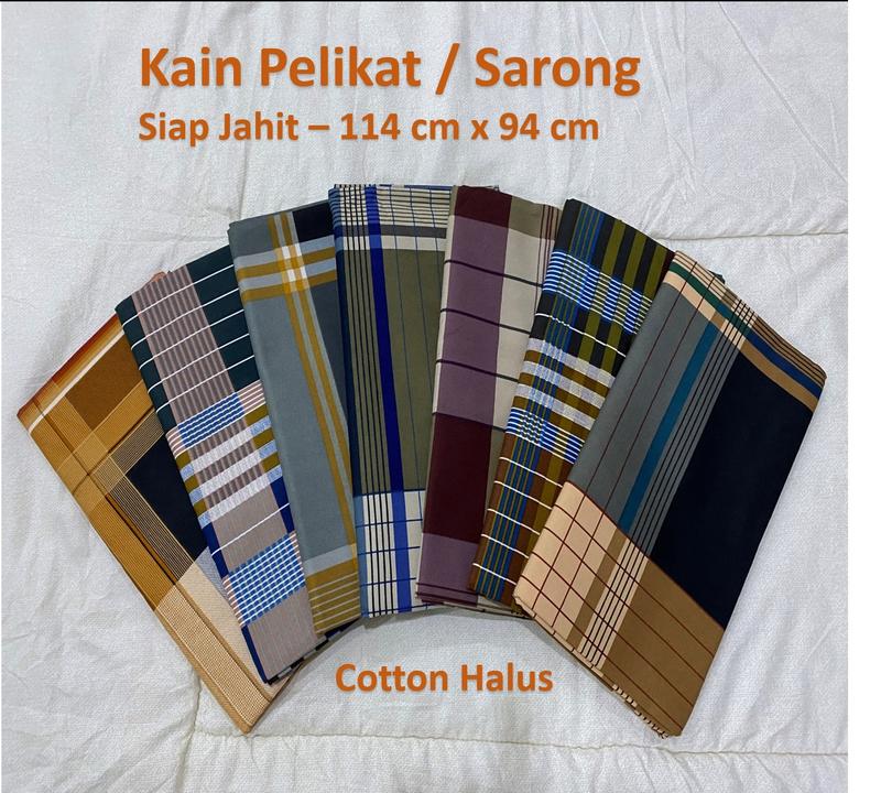 (Corak Random) Kain Pelikat SIAP JAHIT - Cotton Halus - TikTok Shop ...