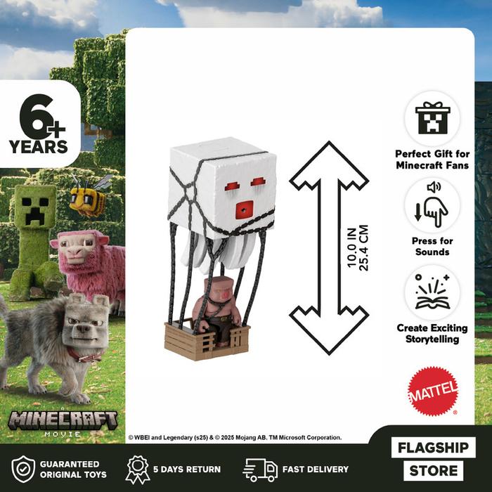 Promo Minecraft Movie Blast Attack Ghast - Mainan Action Figure Cicil 0 ...