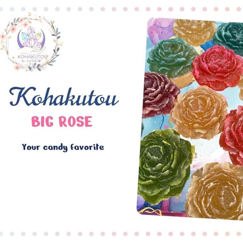 KOHAKUTOU BIG ROSE permen crystal candy JELLY crystal viral - Shop ...