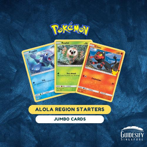 Rowlet, Litten, and Popplio Jumbo Starters (Alola) - Pokemon - TikTok ...