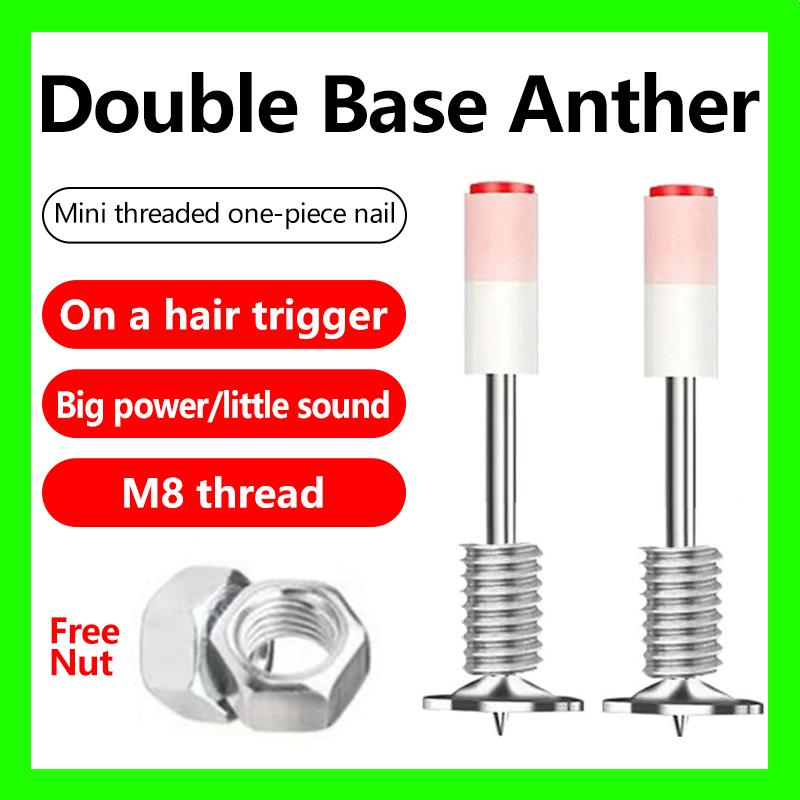 50P Mini Thread Nails M8 Nail Gun Rivet Gun Nail Tufting Steel - TikTok ...