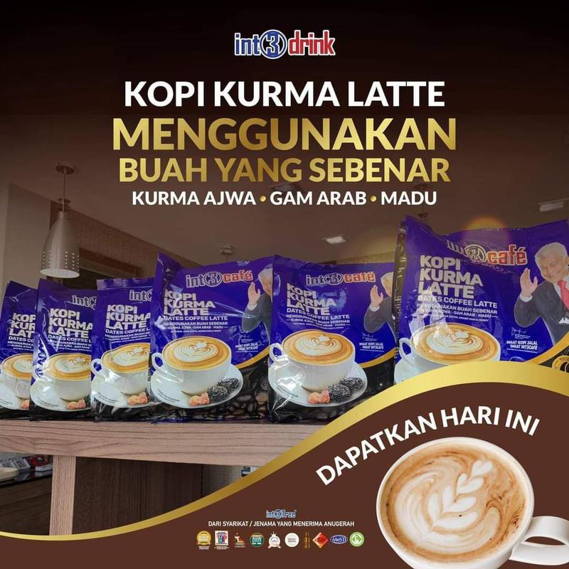 5 Paket Kopi Kurma Latte dengan Kebaikan Madu, Kurma dan Arabic ...