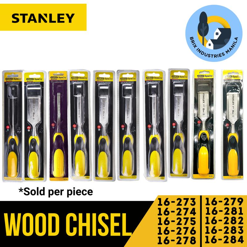 Stanley Dynagrip Wood Chisel 1/4" 3/8" 1/2" 5/8" 1 1/2" 16-273 - TikTok ...