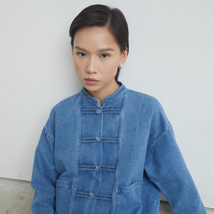 Promo Shopatvelvet - Mai Jacket Denim - Denim Navy - Kab. Tangerang ...