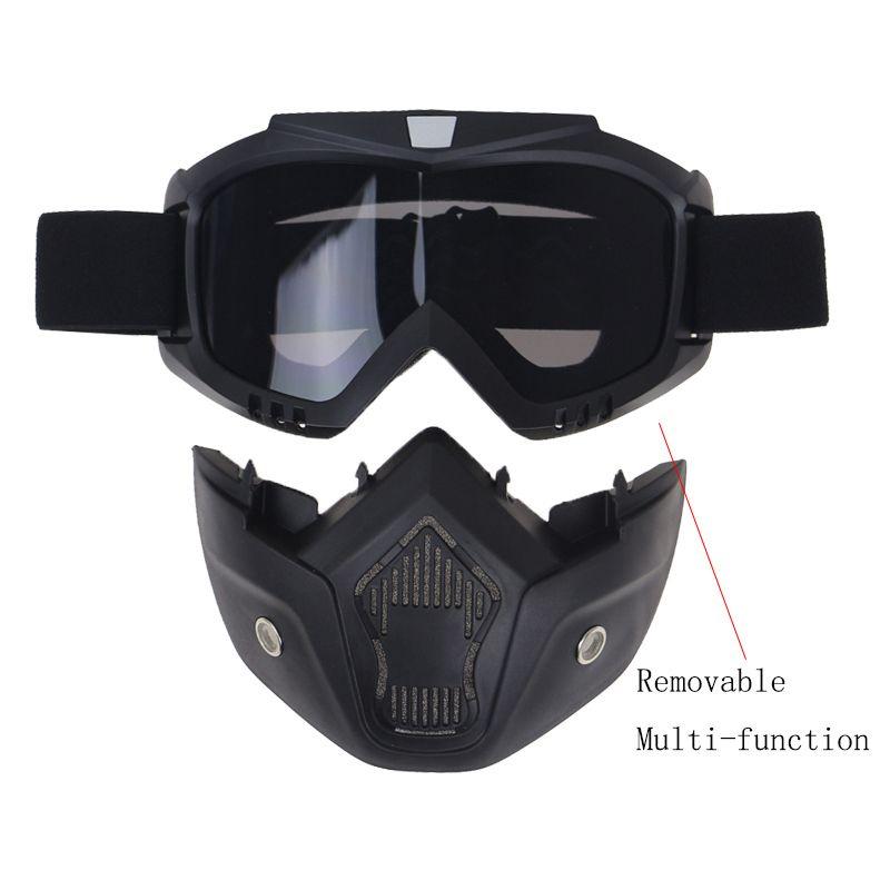 Kacamata Goggles Mask Motor Retro Anti Glare Windproof - Shop | Tokopedia