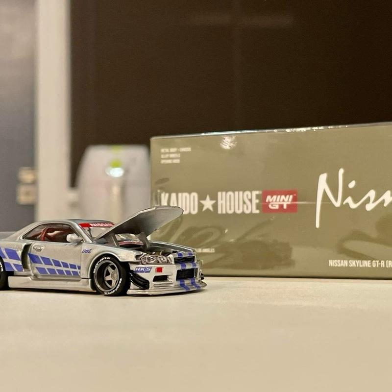 ADVAN Nissan GT R R34 MiniGT Kaido House custom - Shop | Tokopedia