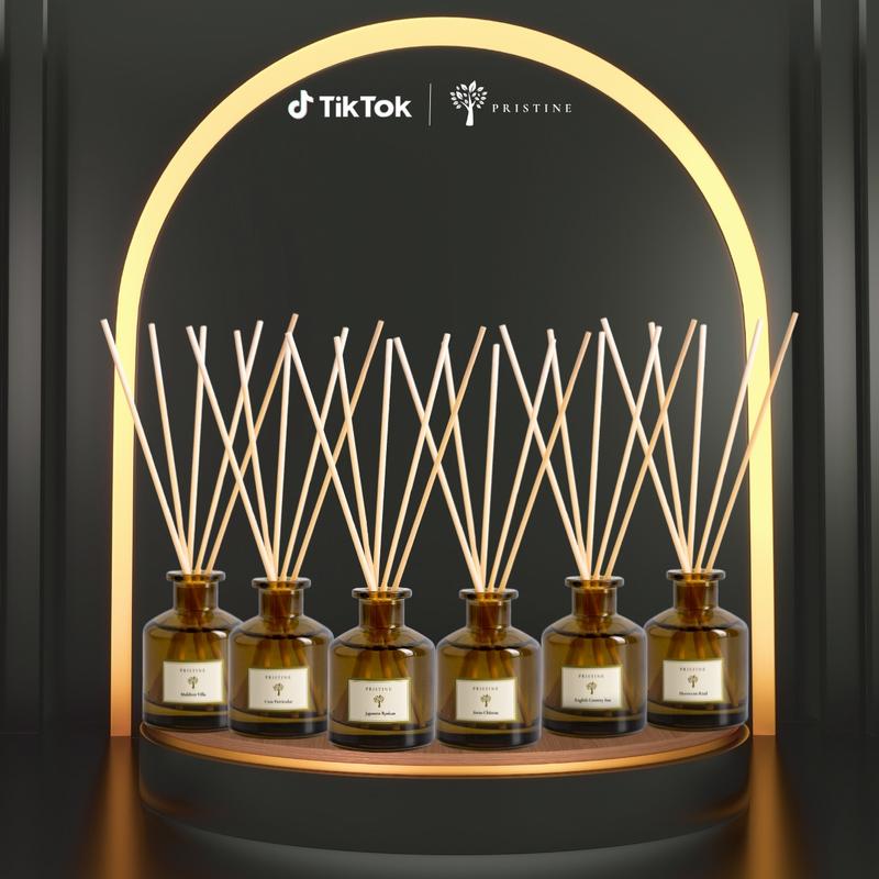 Pristine Hotel Reed Diffuser 6-Pack Bundle - 50ml | Hotel Fragrance ...
