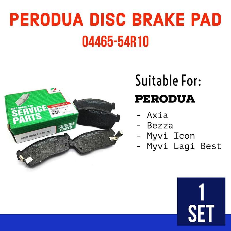 【100% ORIGINAL】PERODUA BREK PAD DEPAN (04465-54R10) - AXIA/ BEZZA ...