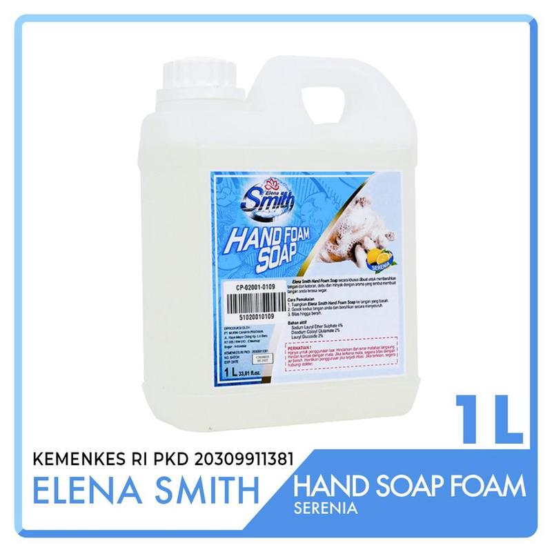 Elena Smith Hand Foam Soap Serenia 1 Liter - Shop | Tokopedia