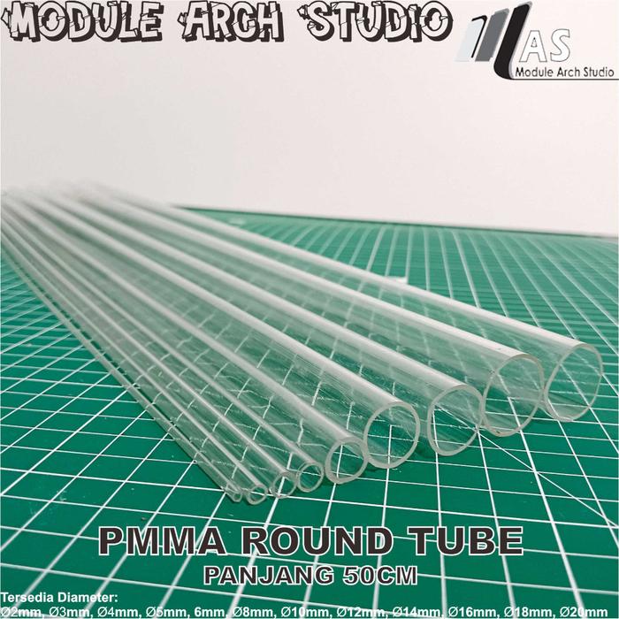 Jual Ready PMMA Round Tube - Acrylic Round Tube - Pipa Acrylic Bulat ...