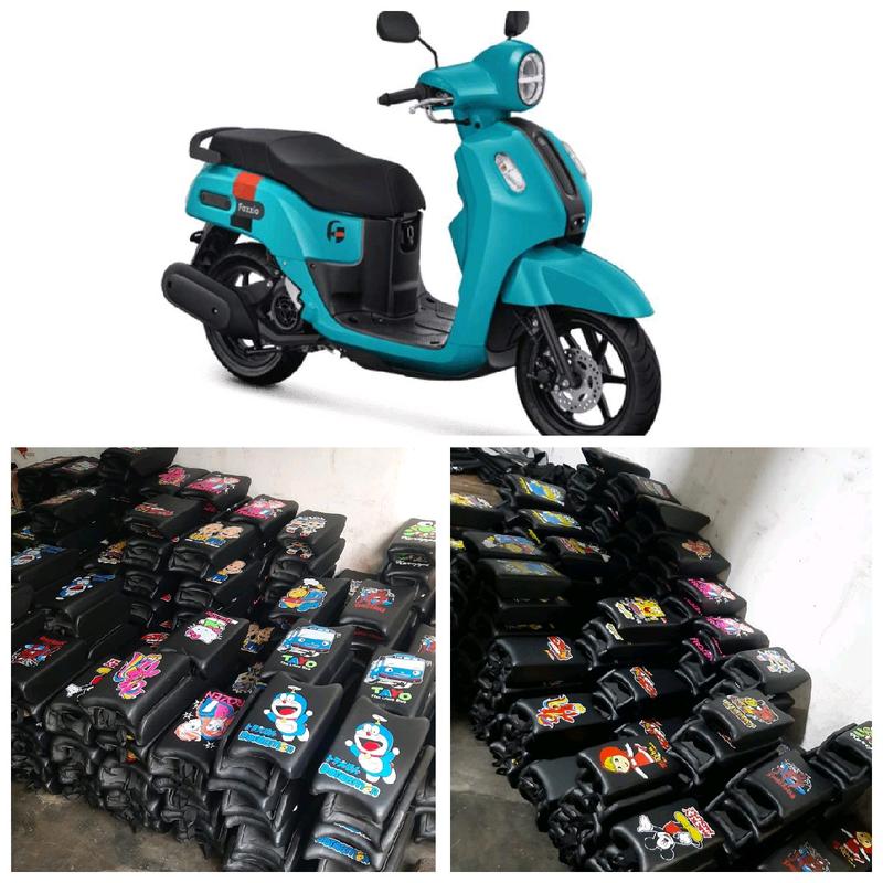 jok boncengan anak motor fazzio karakter kartun - Shop | Tokopedia