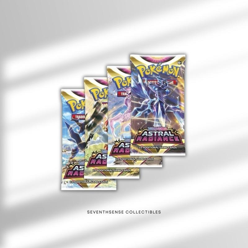 Astral Radiance Individual Packs Pokemon TCG Seventh Sense Collectibles ...