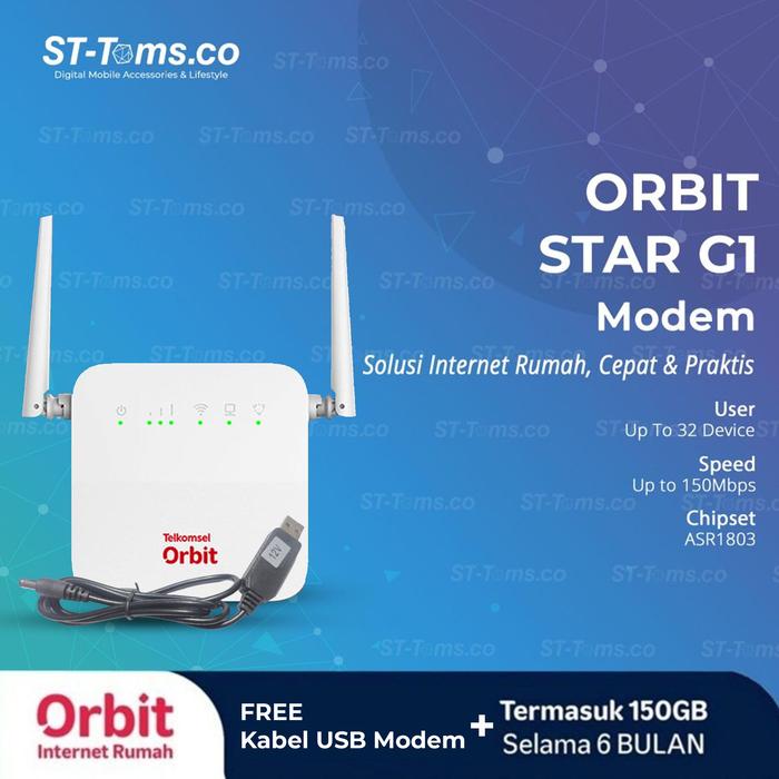 Jual Telkomsel Orbit Star G1 / Orbit Star H3 / Orbit Starlite / Orbit ...