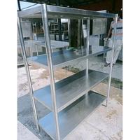 Jual Rak 4 susun stainless steel 201 - rak peniris MBG - rak solid mbg ...