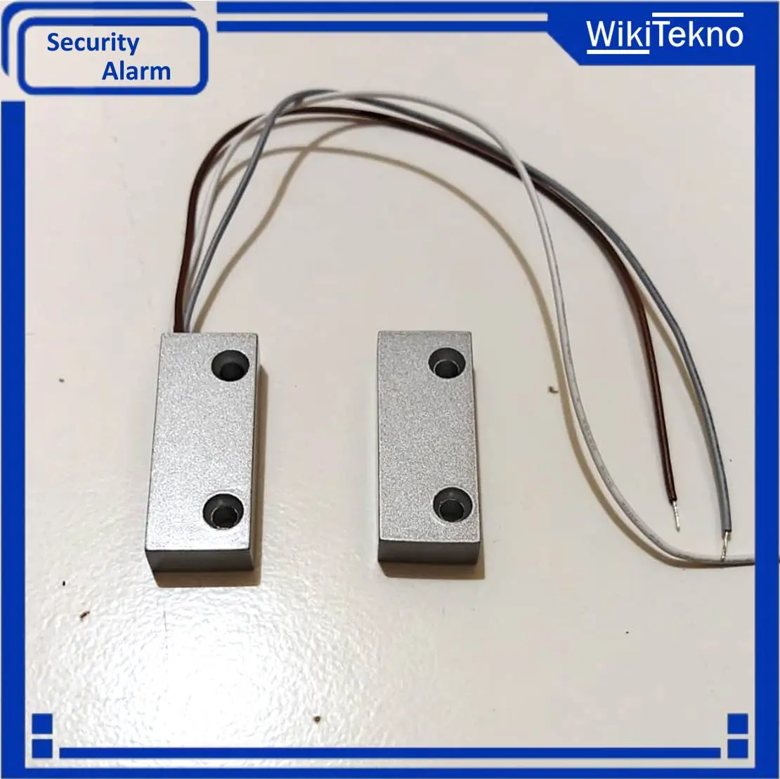 Door Sensor Magnetic Contact NO NC Com - Shop | Tokopedia
