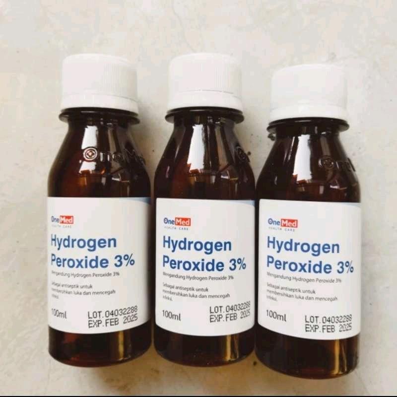 H202 3% Hydrogen Peroxide Onemed - Shop | Tokopedia