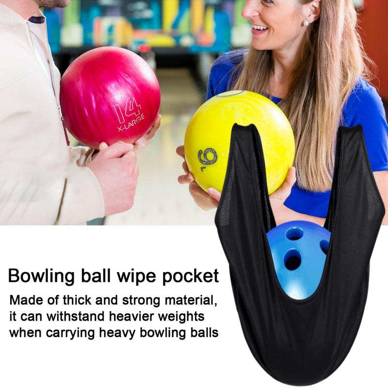 [sv] Bowling Ball Polisher Bag Bowling Ball Cleaning Bag Portable ...