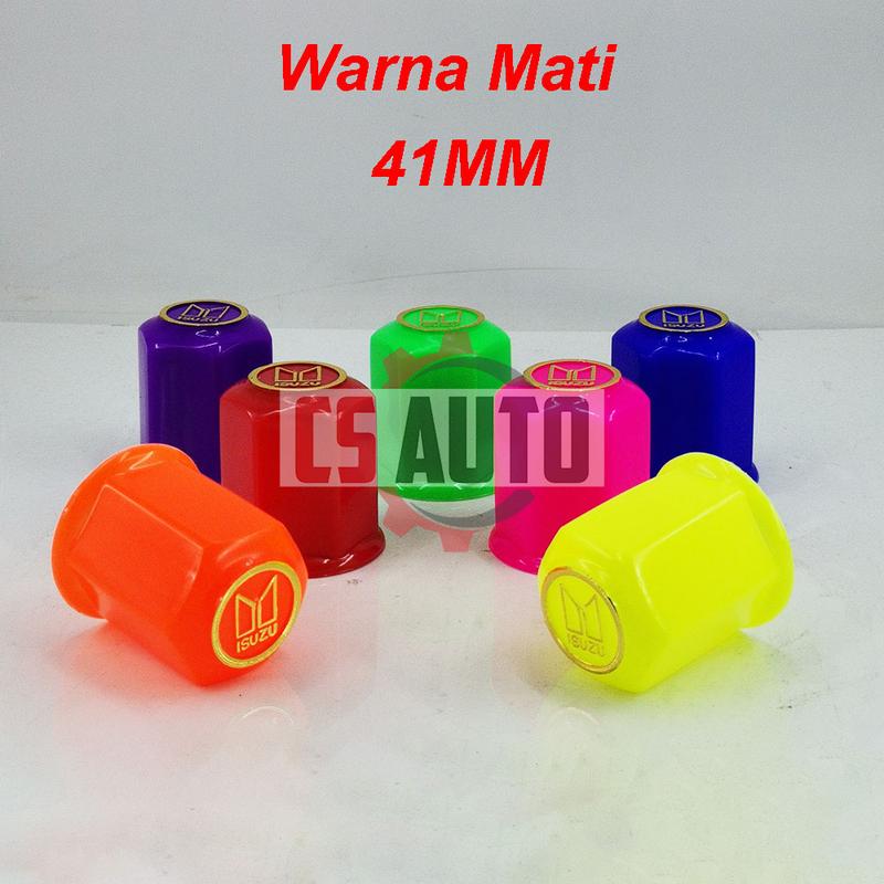 CS 8pcs Nut Cover Thailand Warna Mati Nut Tayar Lorry Truck 41mm ...