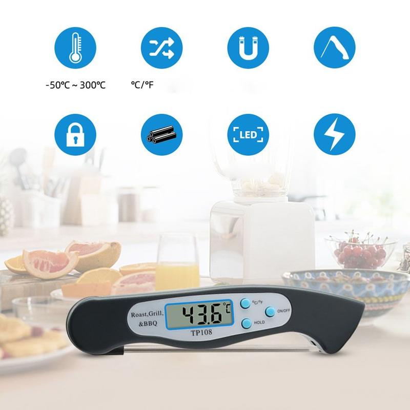 Foldable Soup Temperature Milk Temperature Measurement Digital - TikTok ...