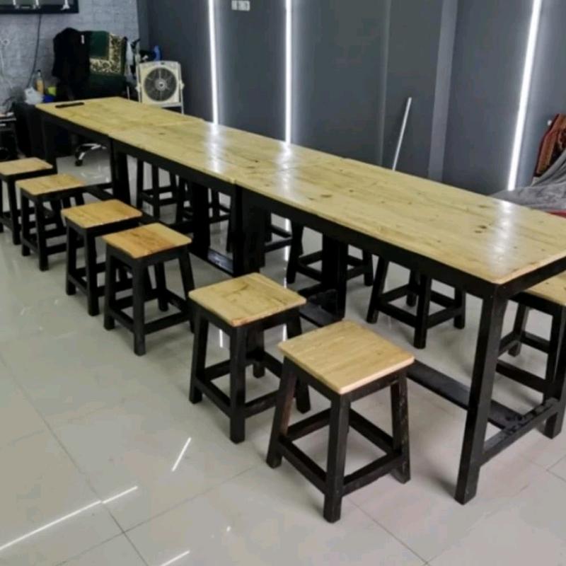 meja set kayu jati belanda - Shop | Tokopedia