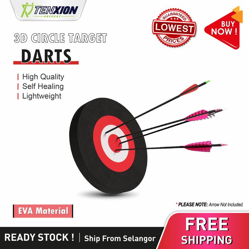 TenXion Archery Circle EVA Foam 3D Target Darts Self Healing - TikTok ...