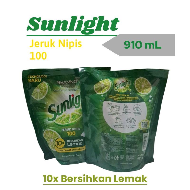 sunlight sabun cuci piring jumbo 910ML - Shop | Tokopedia