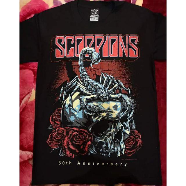 Baju-T Bercetak, Pilihan Teratas, SCORPIONS Ulang Tahun Ke-50, - TikTok ...