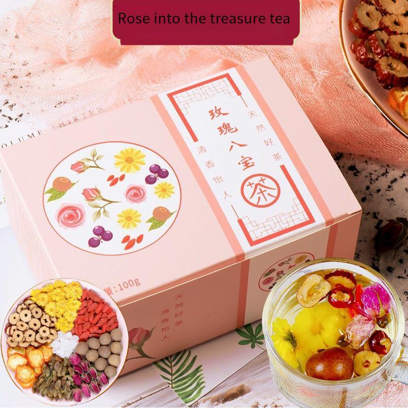 [ Health Tea ] Rose Eight Treasures Tea, Natural Herbal Flower - TikTok ...
