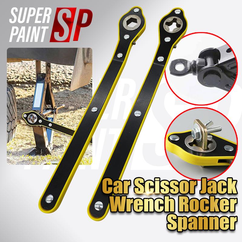 Car Jack Ratchet Wrench Scissor Pembuka Tayar Kereta / Kunci Ratchet ...