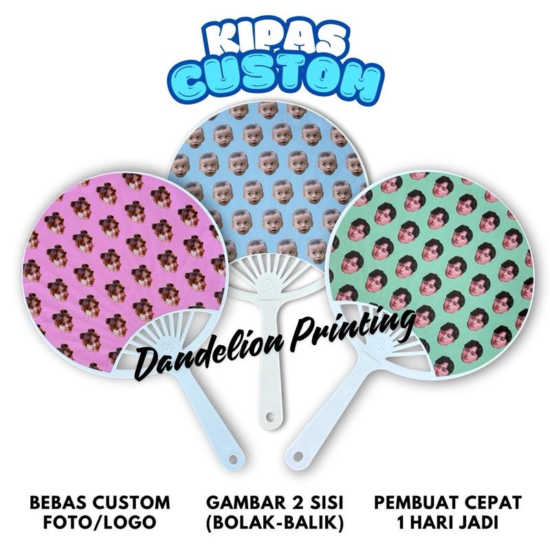 Kipas Custom Foto / Kipas Merchandise Perusaahn / Kipas Event Custom ...