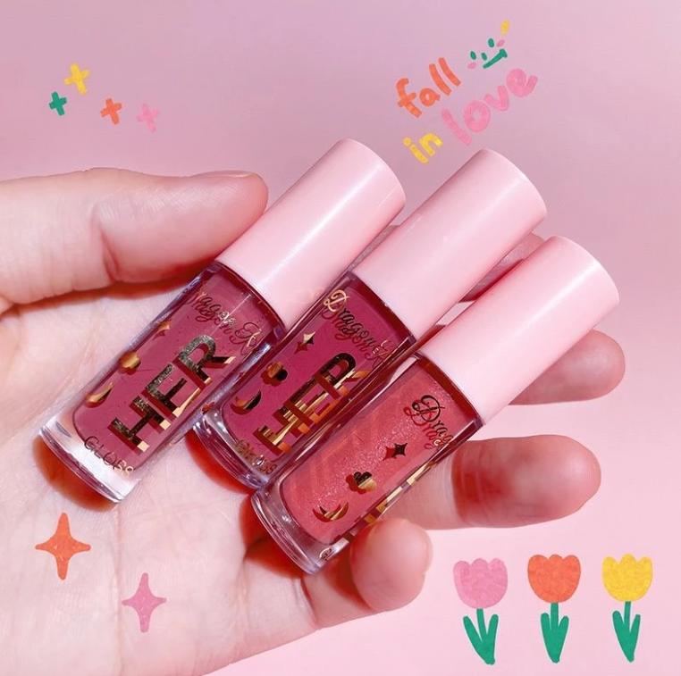 LIPTINT WATERPROOF LIP TINT GLOSS LIP GLAZE BIBIR WATERPROOF Lipstick ...