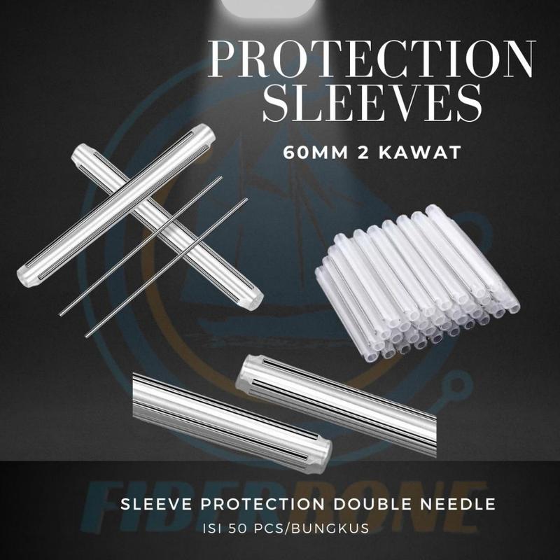 Protection Sleeve Fiber Optic 60mm x 6mm 1 Pack (50Pcs) / Sleeve - Shop ...