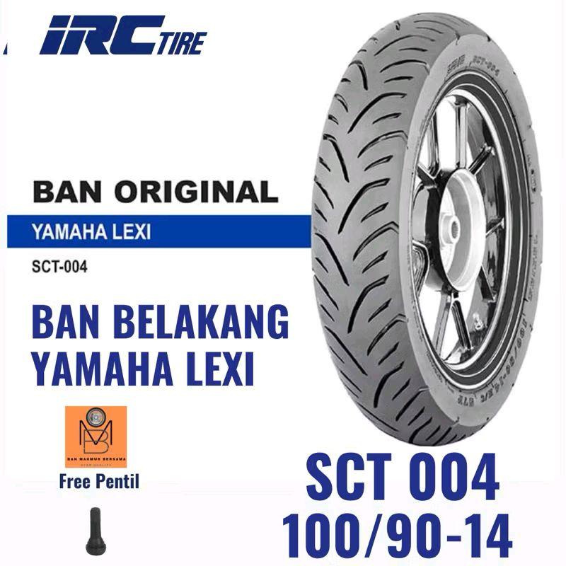 Ban Belakang Yamaha LEXI IRC SCT004 100 90 Ring14 Tubeless Original ...