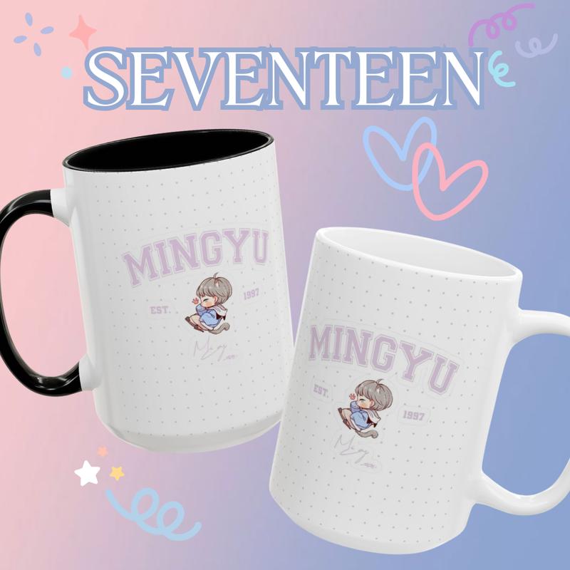 Mingyu SVT Carat Seventeen Mug | Fan Made Design 15oz , 11oz - TikTok ...