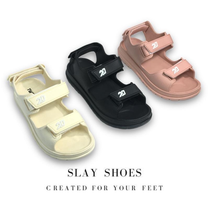 [READY STOCK] SLAY Kasut Wanita Women’s Shoes Open Toe Ankle - TikTok ...