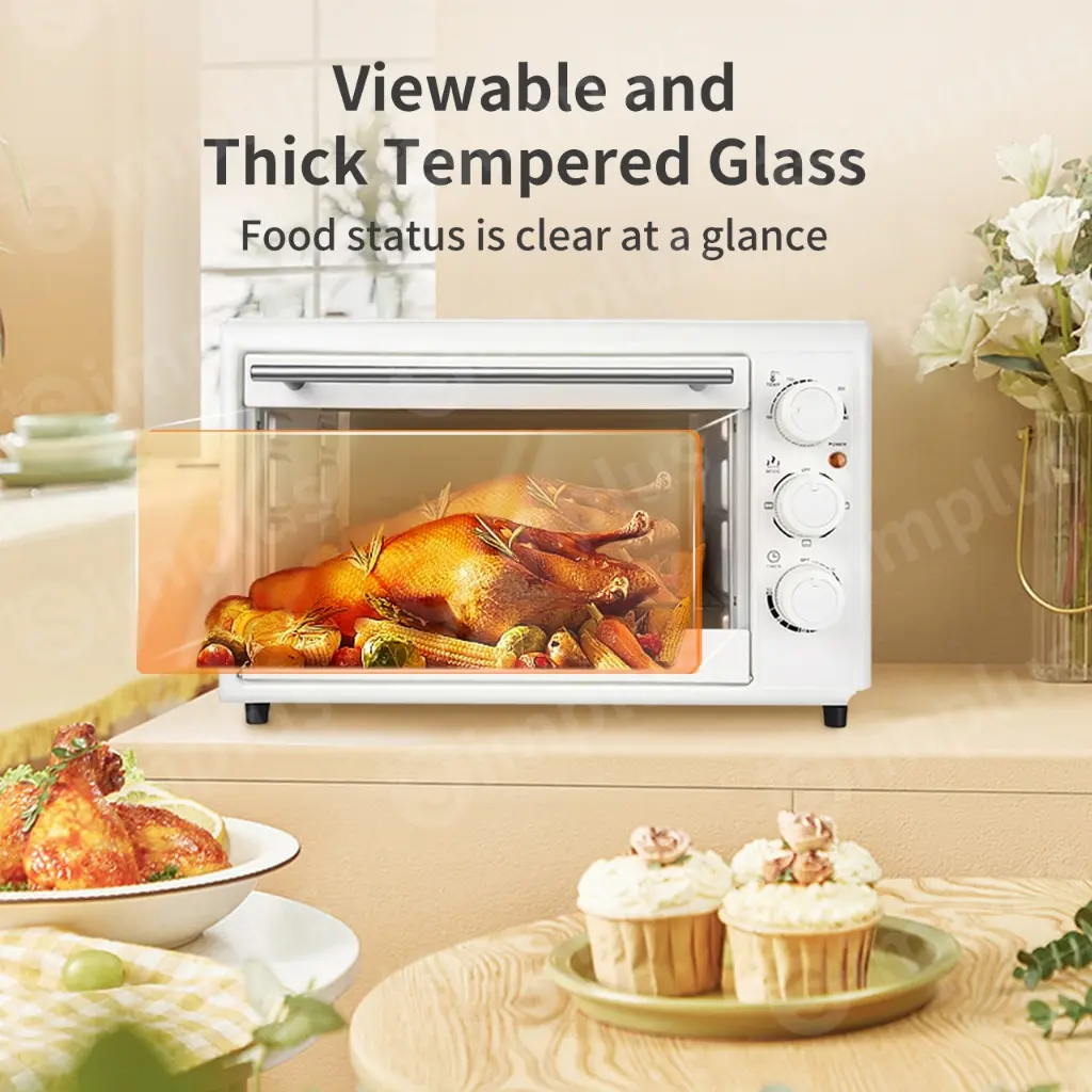 Simplus 30L/12L Electric Oven Double Konbs Bread Baking Oven - TikTok ...