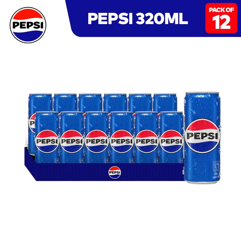 Pepsi Regular 320ml in Can - Pack of 12 Beverage Flavor Taffy - TikTok ...