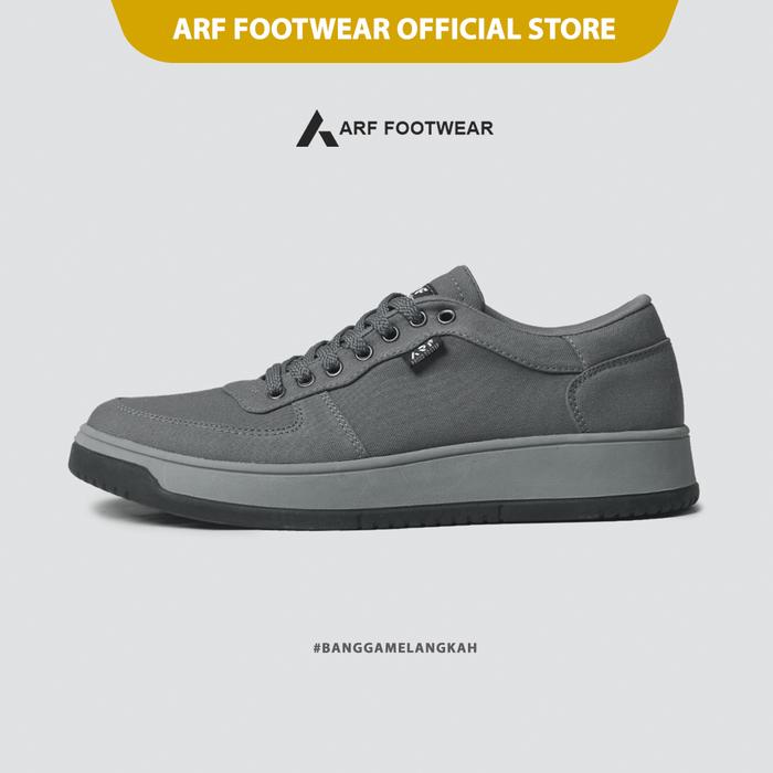 Promo ARF Sirius FullGrey Sepatu Sneakers Casual Pria Wanita Distro ...