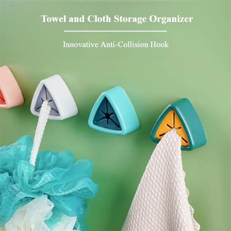 Towel Holder Towel Storage Racks Hanger Adhesive Towels Storage ...