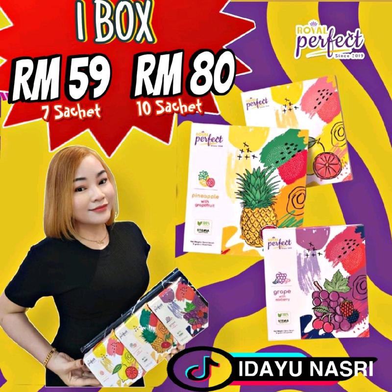 ROYAL PERFECT JUICE 1 BOX - TikTok Shop Malaysia