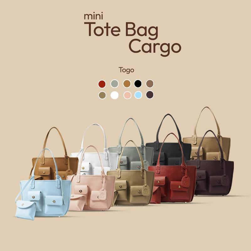 SHELLA SAUKIA BAG - Mini Cargo Bag Togo - Shop | Tokopedia