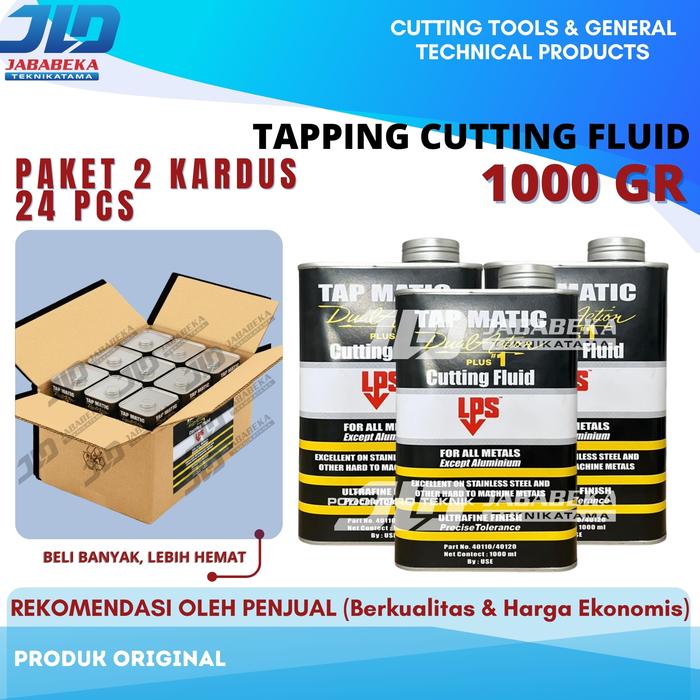 Jual Tap Matic 1000 GR Cutting Fluid LPS Merah Tap Matic Kemasan Kotak ...