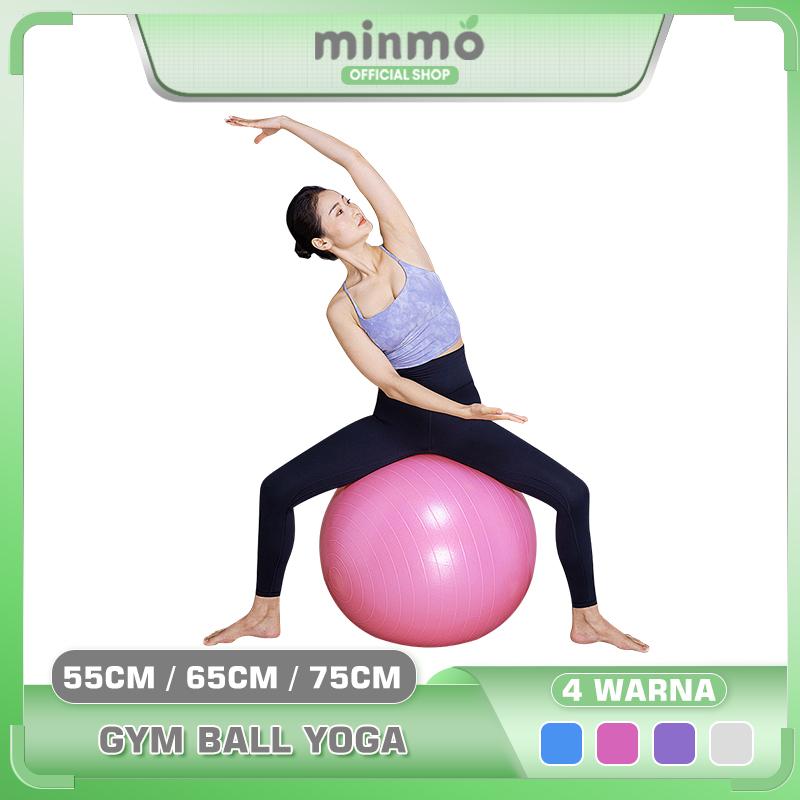 minmo Bola Gym Diameter 55CM 65CM 75CM/Bola Gym / Bola yoga alat - Shop | Tokopedia