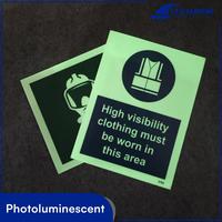 Jual IMPA 334403 Direction Signs - ↗Exit 150x400MM Glow in the Dark IMO ...
